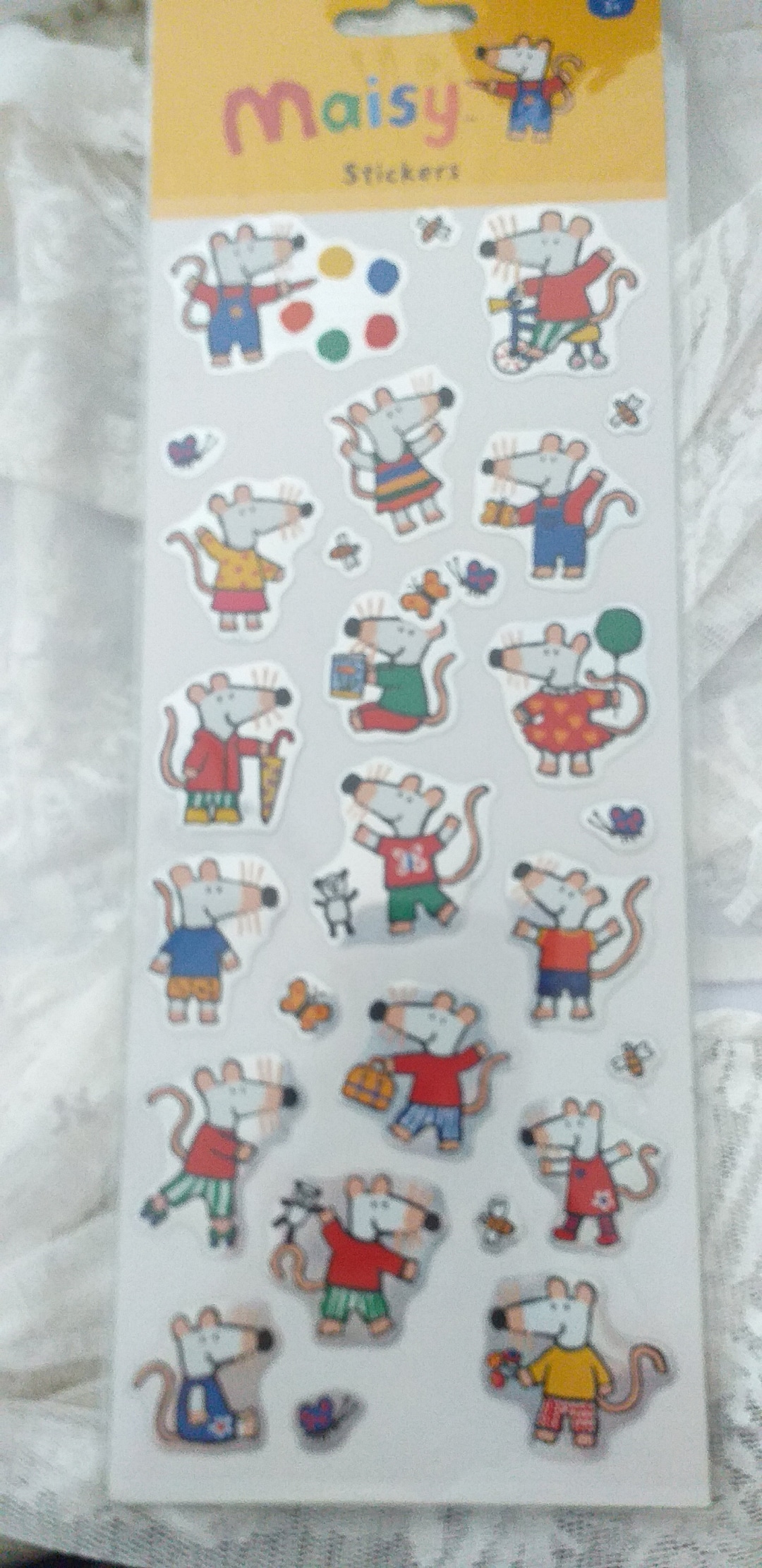 Maisy Mouse Greetings Card and Happy Birthday Card Blank Inside 11.5 X ...