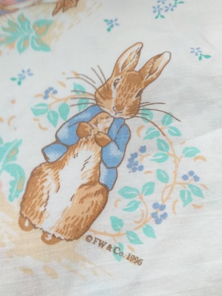 Peter Rabbit Fabrics. Beatrix Potter Vintage 1990s Fabrics. - Etsy UK