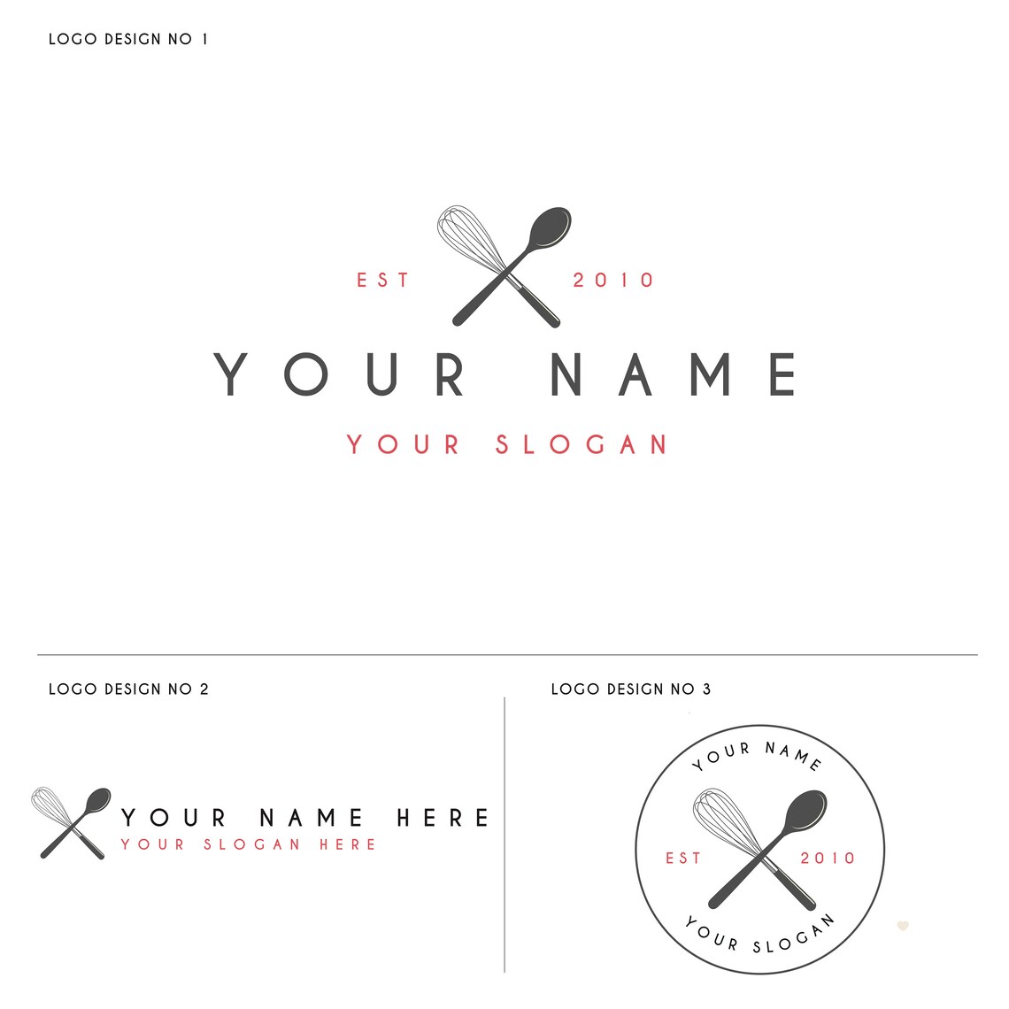 Simple And Modern Food Logo Design To Be Personalized With Etsy simple-and-modern-food-logo-design-to-be-personalized-with-etsy