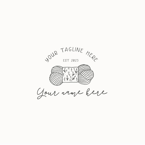 Yarn Logo Design - Etsy
