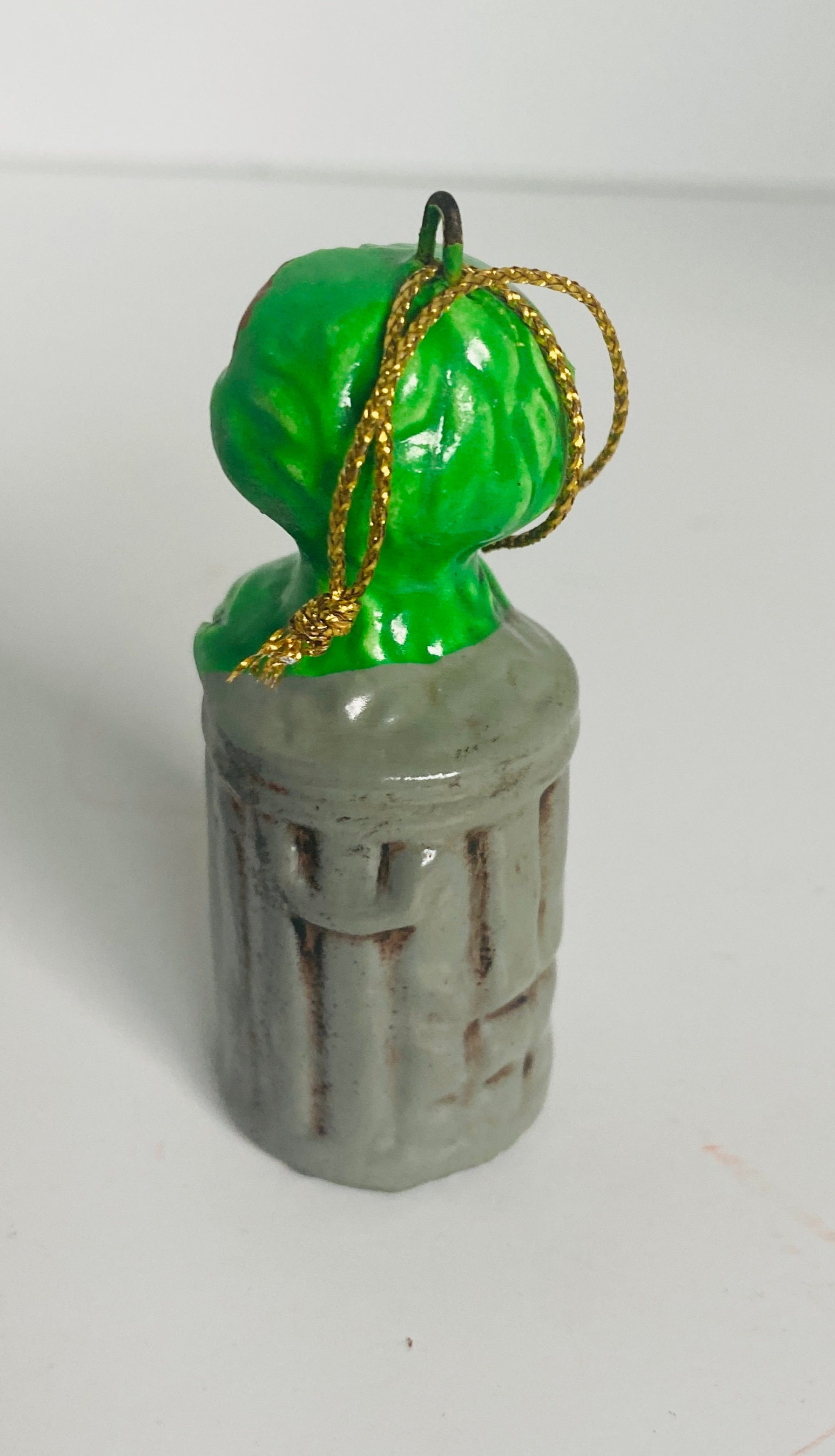 Sesame Street Oscar the Grouch Plaster Ornament Korea 1977 Muppets Inc ...
