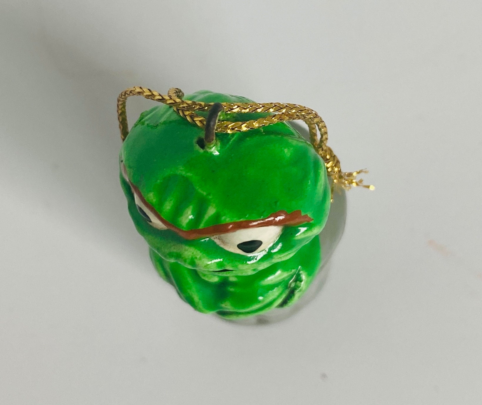 Sesame Street Oscar the Grouch Plaster Ornament Korea 1977 - Etsy