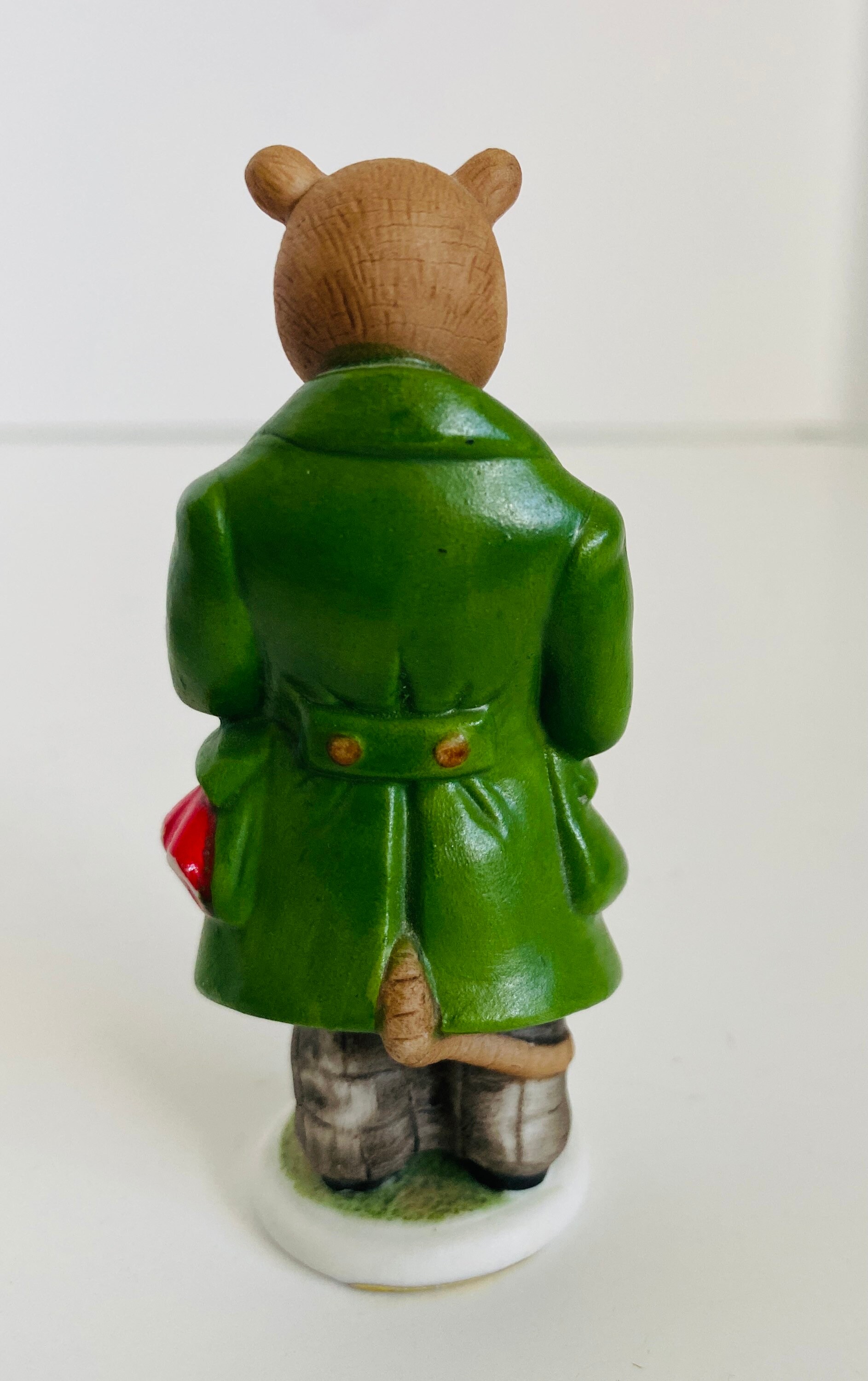 Professor Plum Mouse Figurine 1985 Clue Cluedo Green Coat Mouse FP 3.25 ...