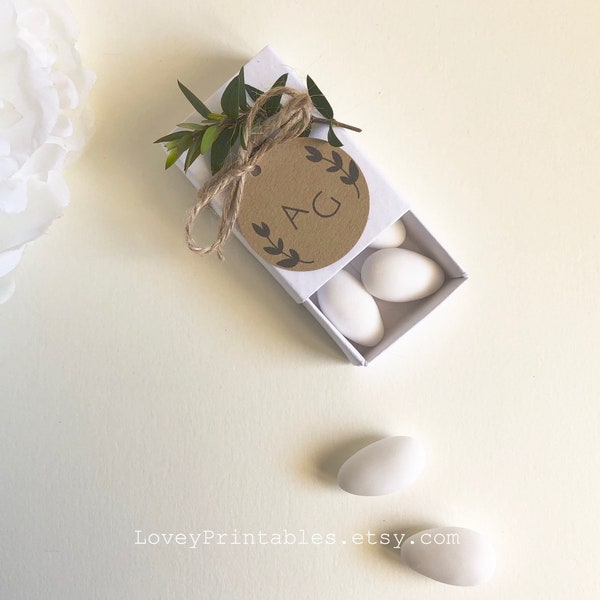 Wedding Dragee Box - Etsy