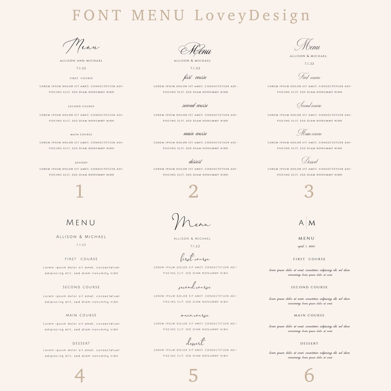 Printed Roses Wedding Menu White Roses Wedding Menu Template - Etsy