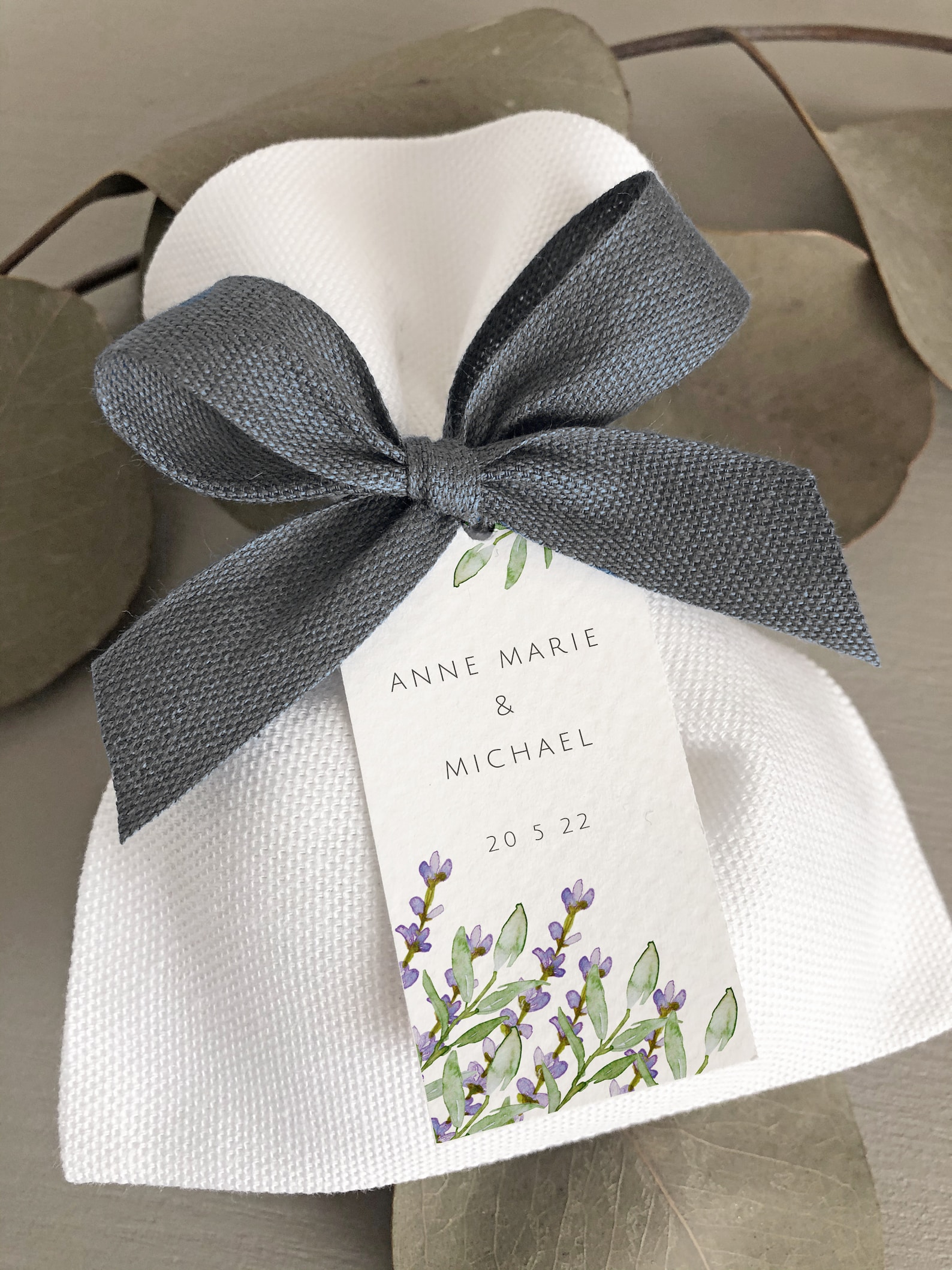 Diy Lavender Favor Bags DIY Guest Gift Bags Custom Thank You - Etsy