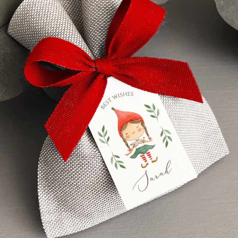 Custom Printable Christmas Labels Personalized Printable - Etsy