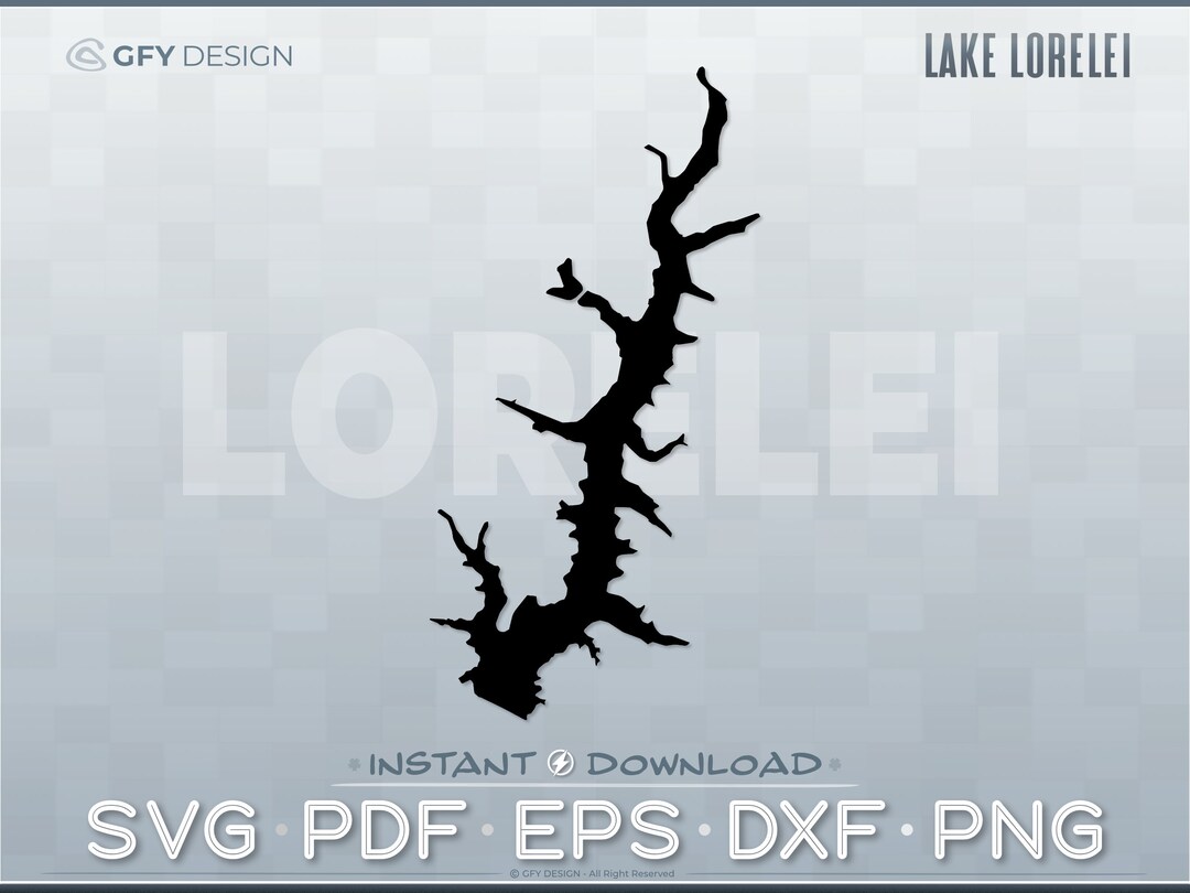 Lake Lorelei - Vector Graphic Digital Files, Instant Download (ohio ...