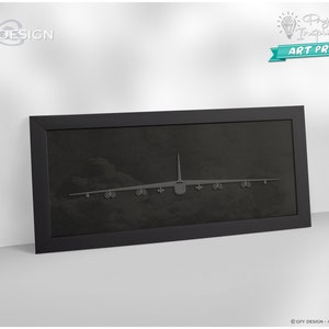 Premium B-52 Bomber Vector/svg Graphic Set Stratofortress BUFF ...