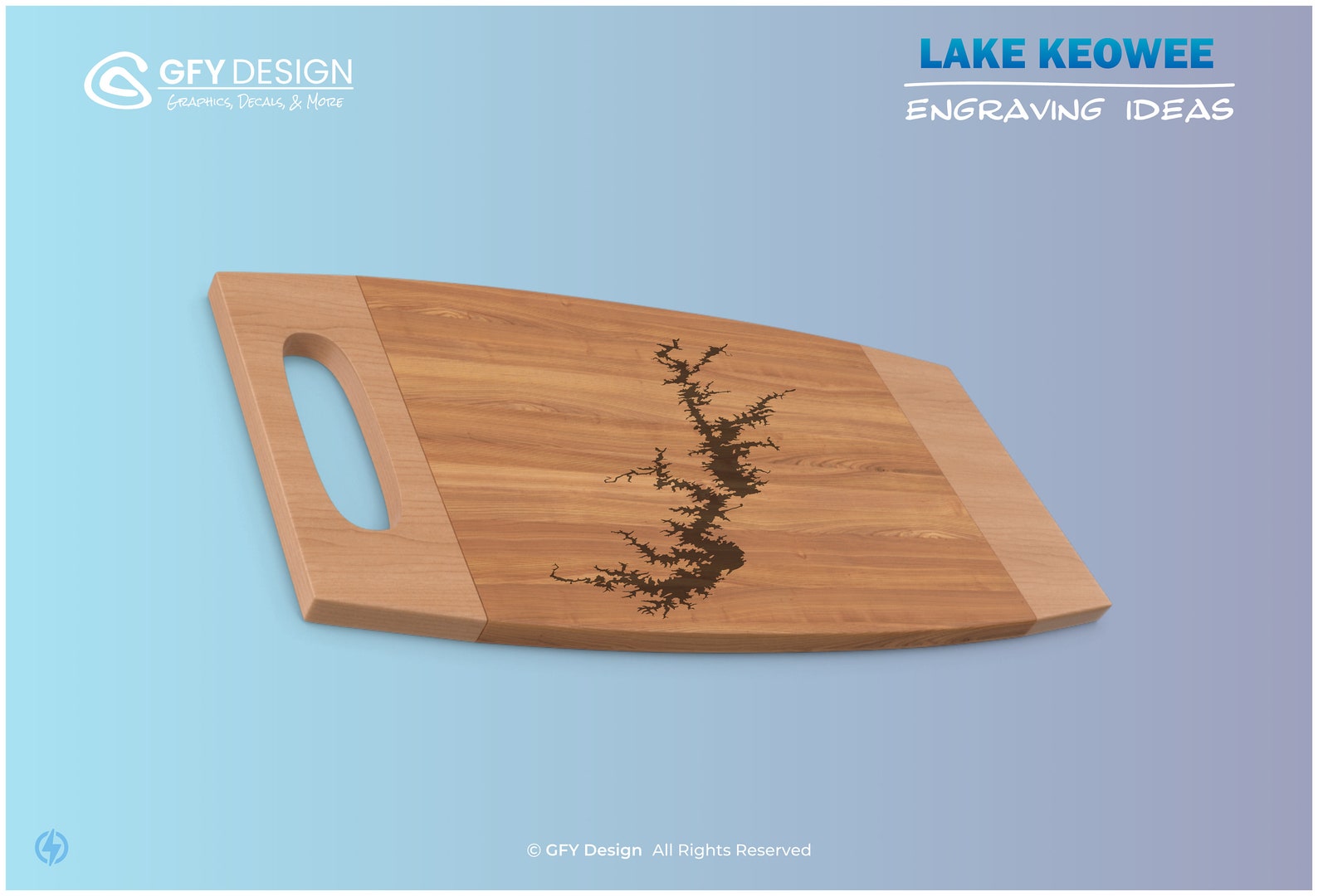 Lake Keowee - Vector Graphic, Cut File, Map, Print Ready, South ...