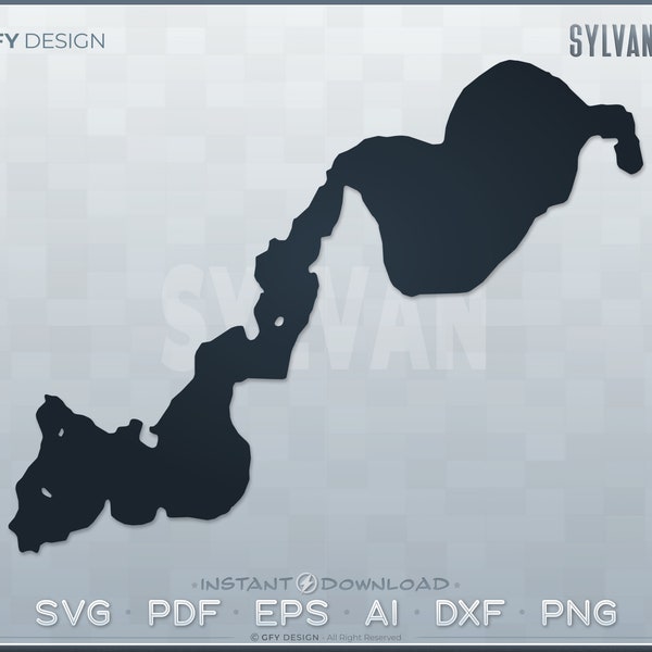Minnesota Lakes Svg - Etsy