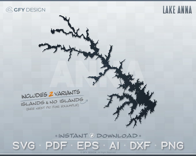 Lake Anna in Spotsylvania, Louisa and Orange Counties, Virginia ...