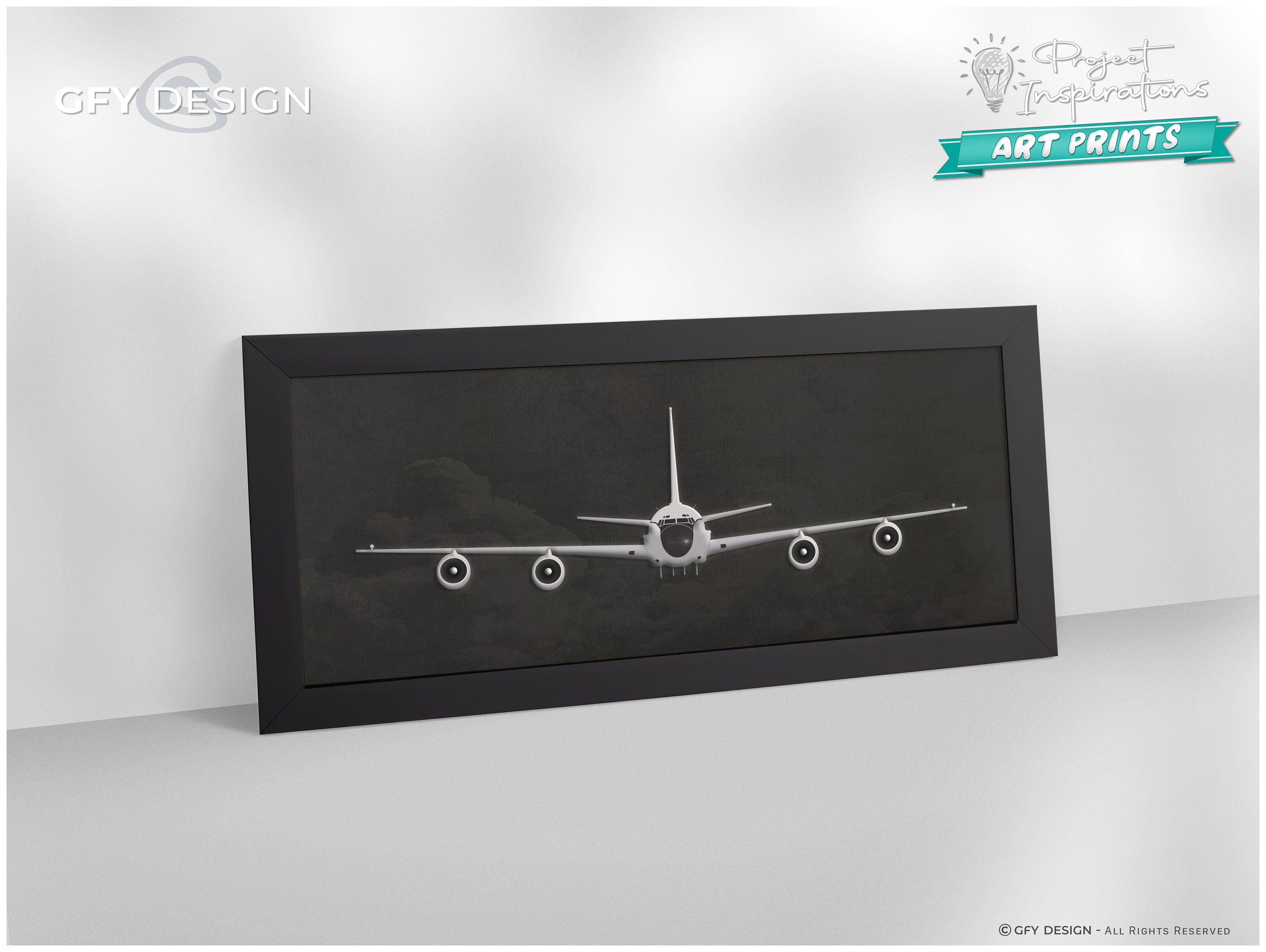 Premium RC-135 V/W Rivet Joint RJ Vector / SVG Graphic Set - Includes ...