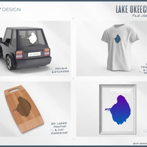 Lake Okeechobee SVG Vector Graphic - Florida ( Ideal for DIY Projects ...