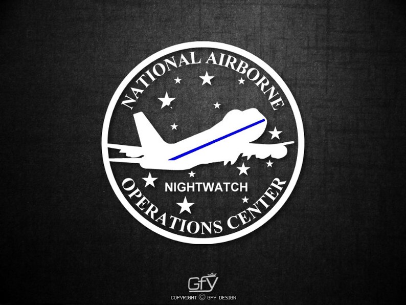 E-4B NAOC National Airborne Operations Center Nightwatch Patch - Etsy