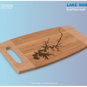 Lake Norman - Vector Graphic, Cut File, Map, Print Ready, Digital File ...
