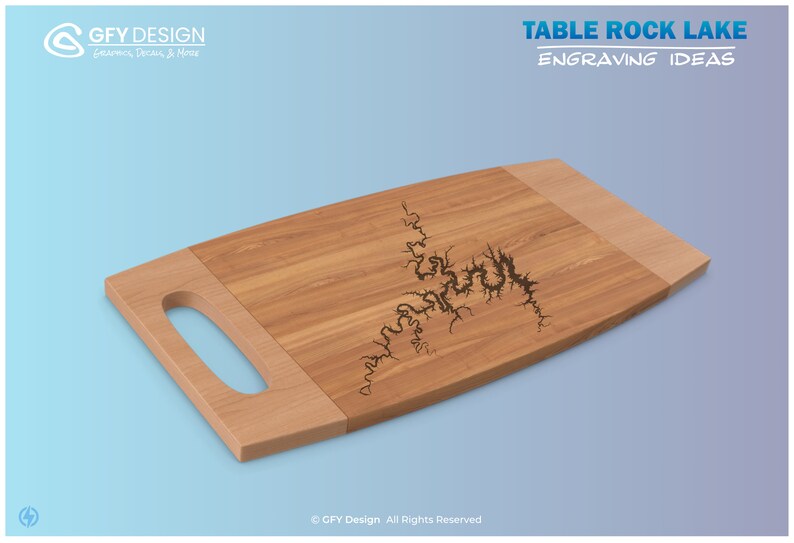 Table Rock Lake SVG Graphic File Set Missouri Single Layer | Etsy