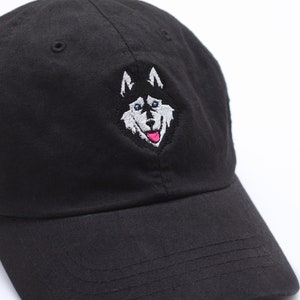 Siberian Husky Hat Character Puppy Best Friend Gift Black - Etsy
