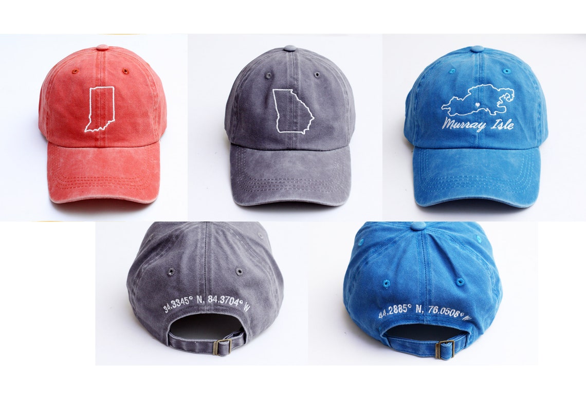 Florida State Hat Coordinate Hat Embroidery Hatwomen's | Etsy