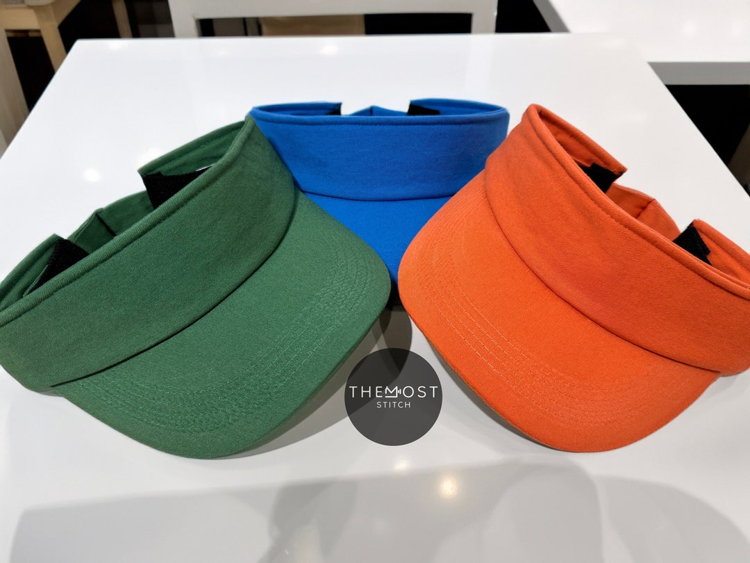 Custom Visor, Embroidered Visor, Cotton Visor, Personalized Visor ...
