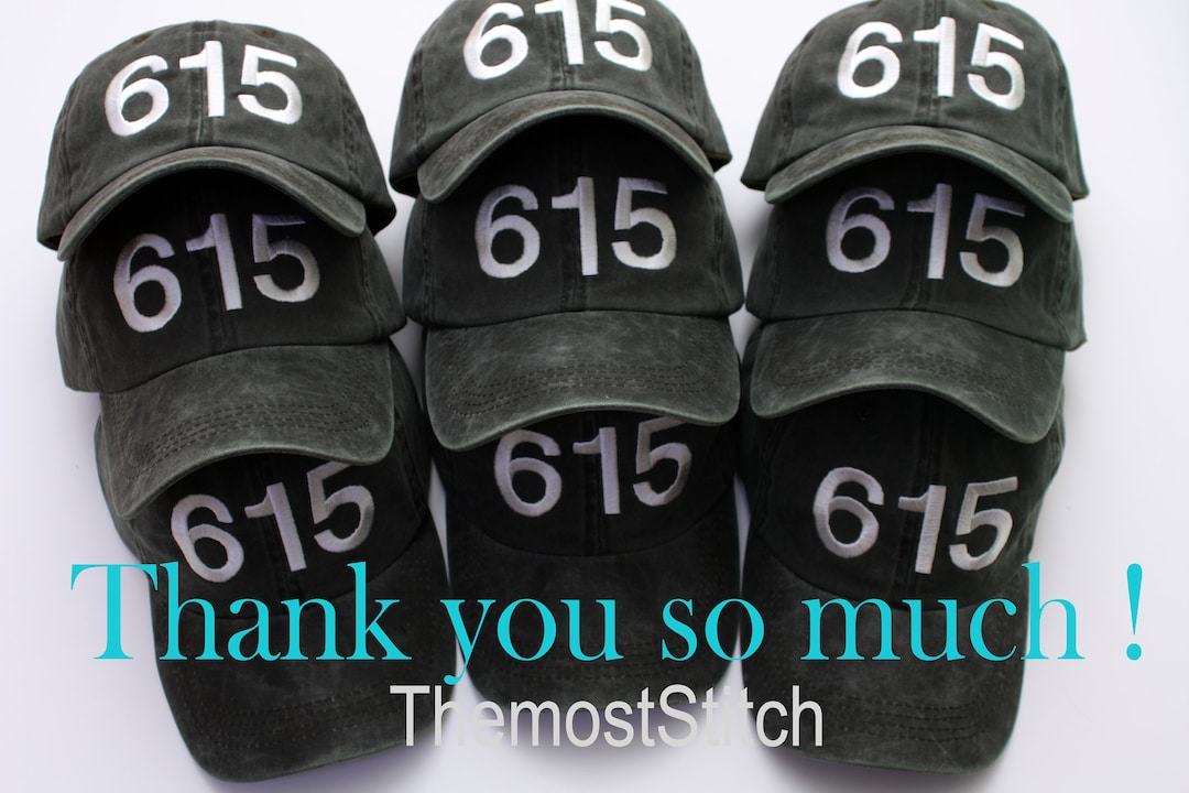 Area Code Hat, Embroidered Hat, Initial Cap, Personalized Ball Cap ...