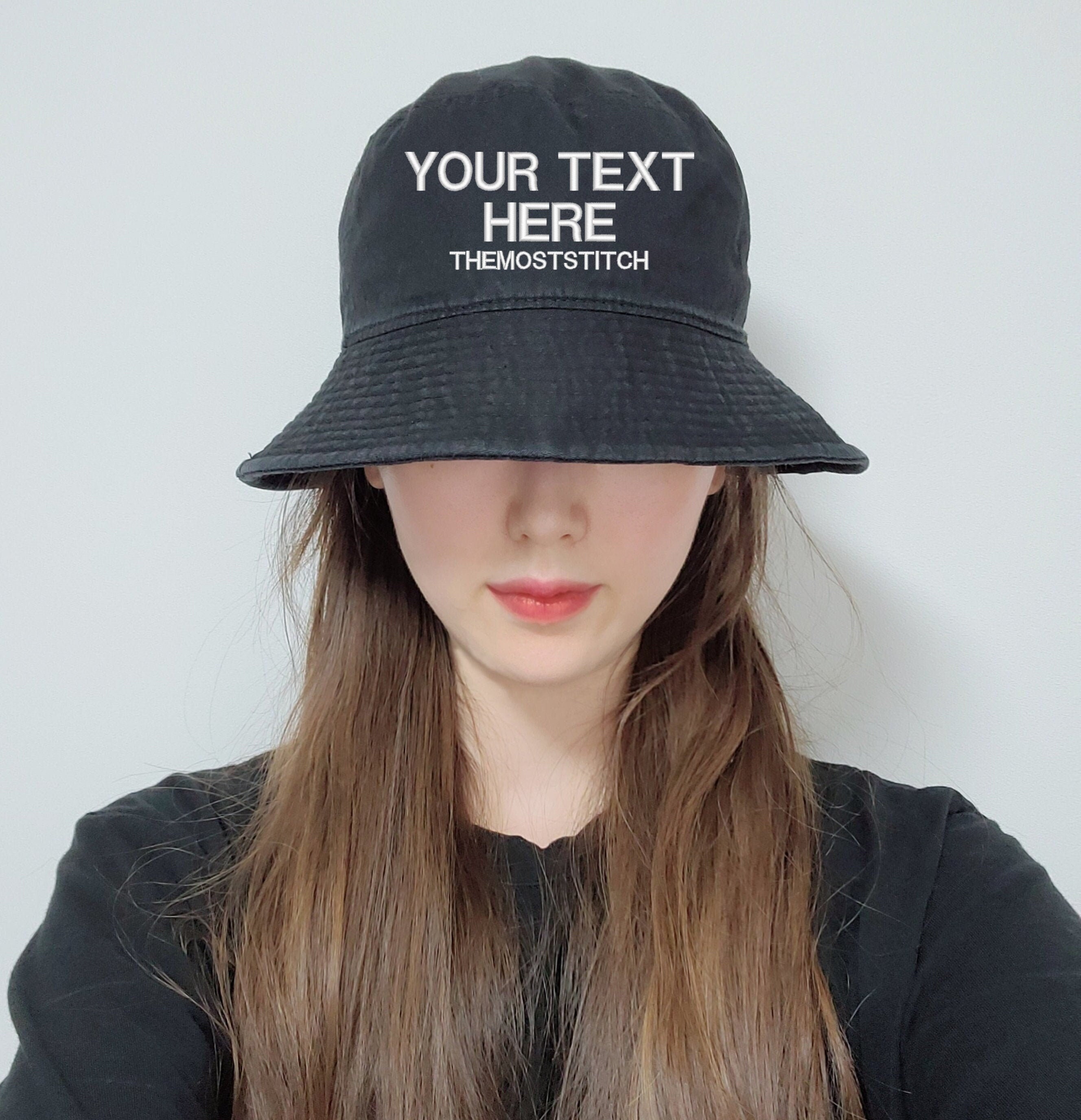 Vintage Washed Bucket Hat Custom Bucket Hat Customized | Etsy