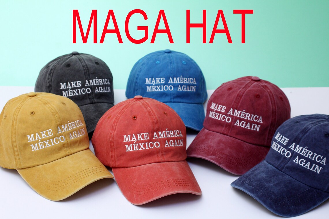 MAGA Vintage Custom hat Embroidered Hat Initial cap | Etsy