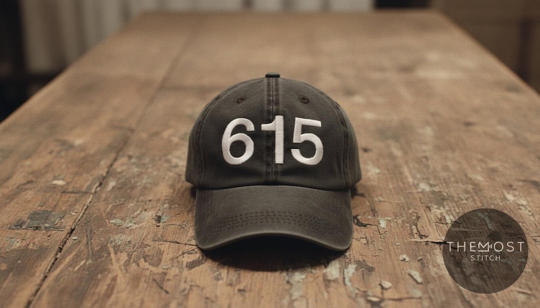 Area Code Hat, Custom Number Embroidered Baseball Cap, Minimal City ...