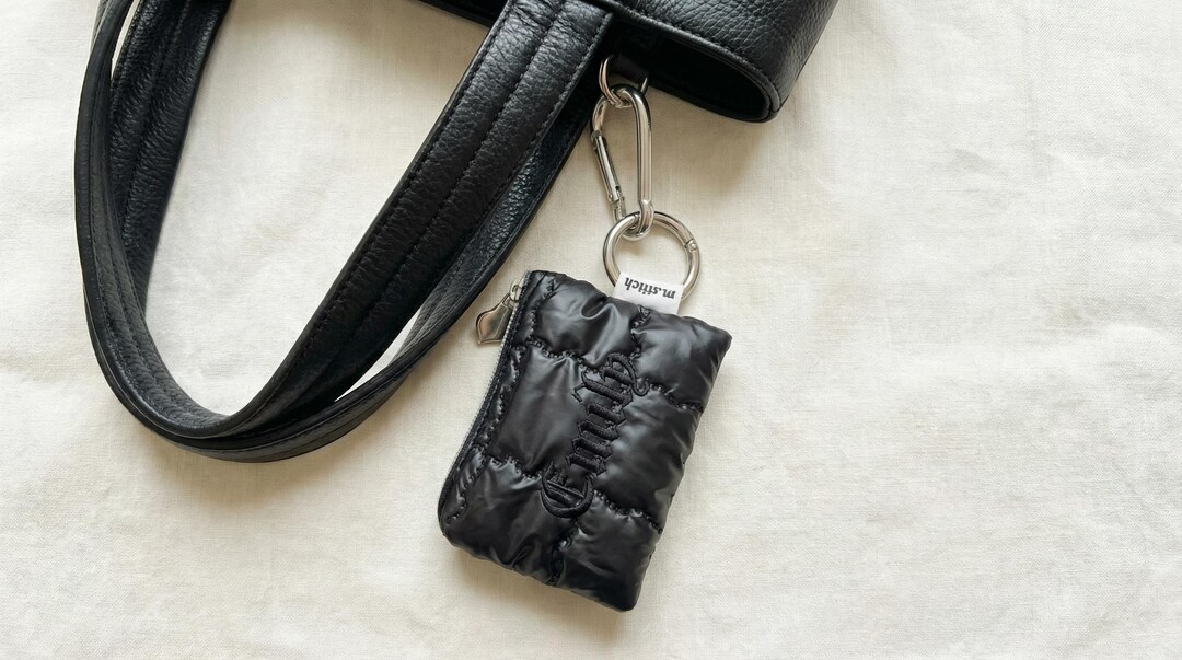 Personalized Name Pouch, Custom Embroidered Quilted Padded Pouch With ...