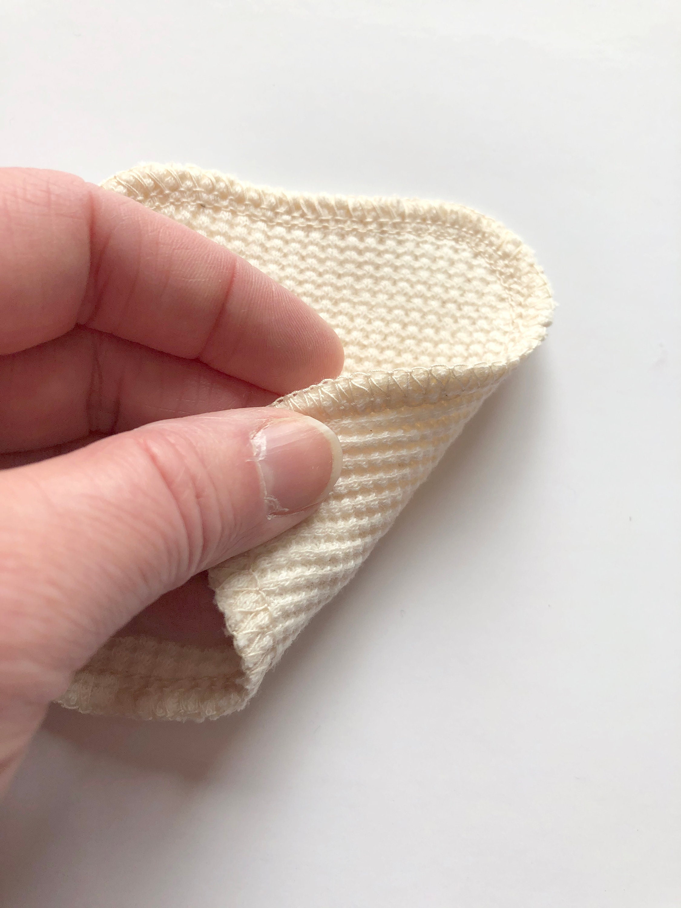 Organic Cotton Waffle Mini Facial Cloths – 8 Pack | Reusable Makeup ...