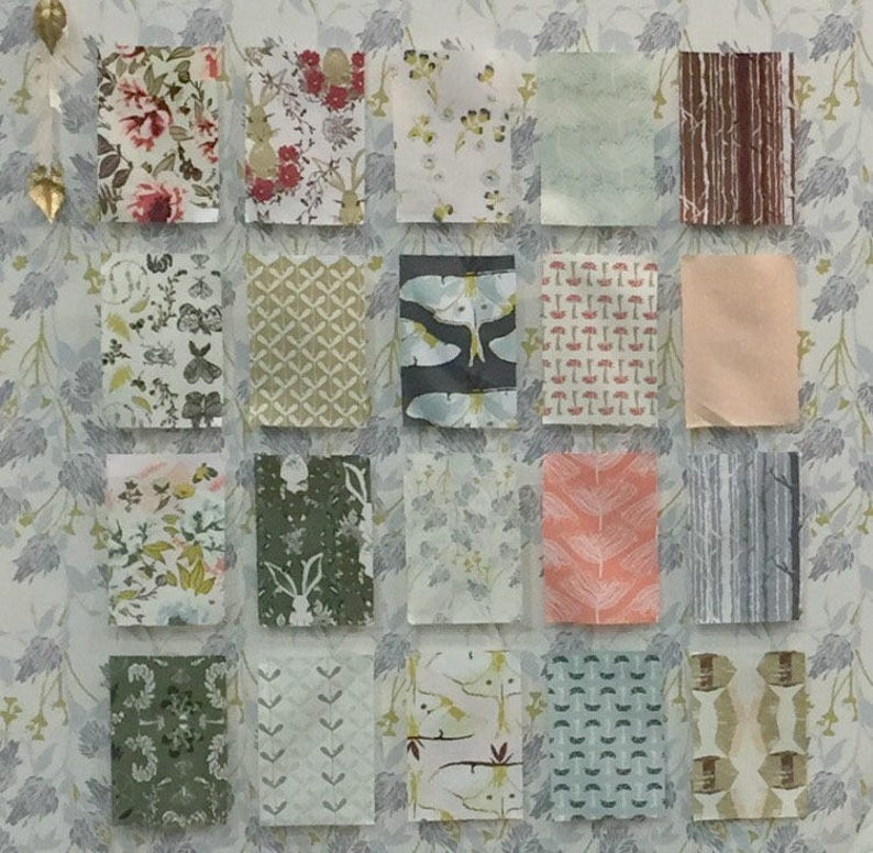 Forest Floor Wild Posey Loominus by Bonnie Christine for Art - Etsy