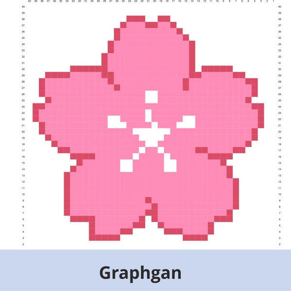 Chart Pixel Graph - Etsy