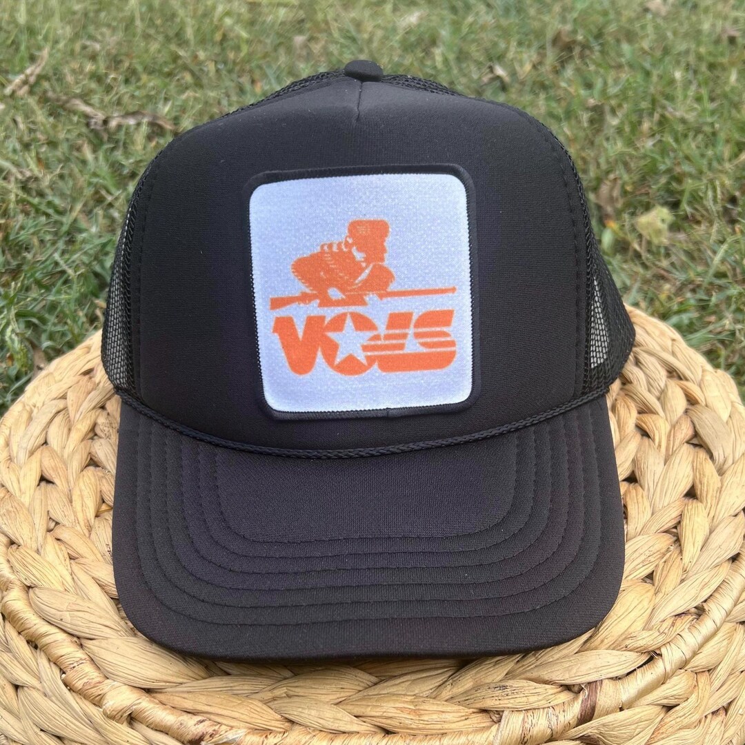 UT Hat. Davy Crockett. Old School Tennessee Vols Trucker Hat. Tennessee ...