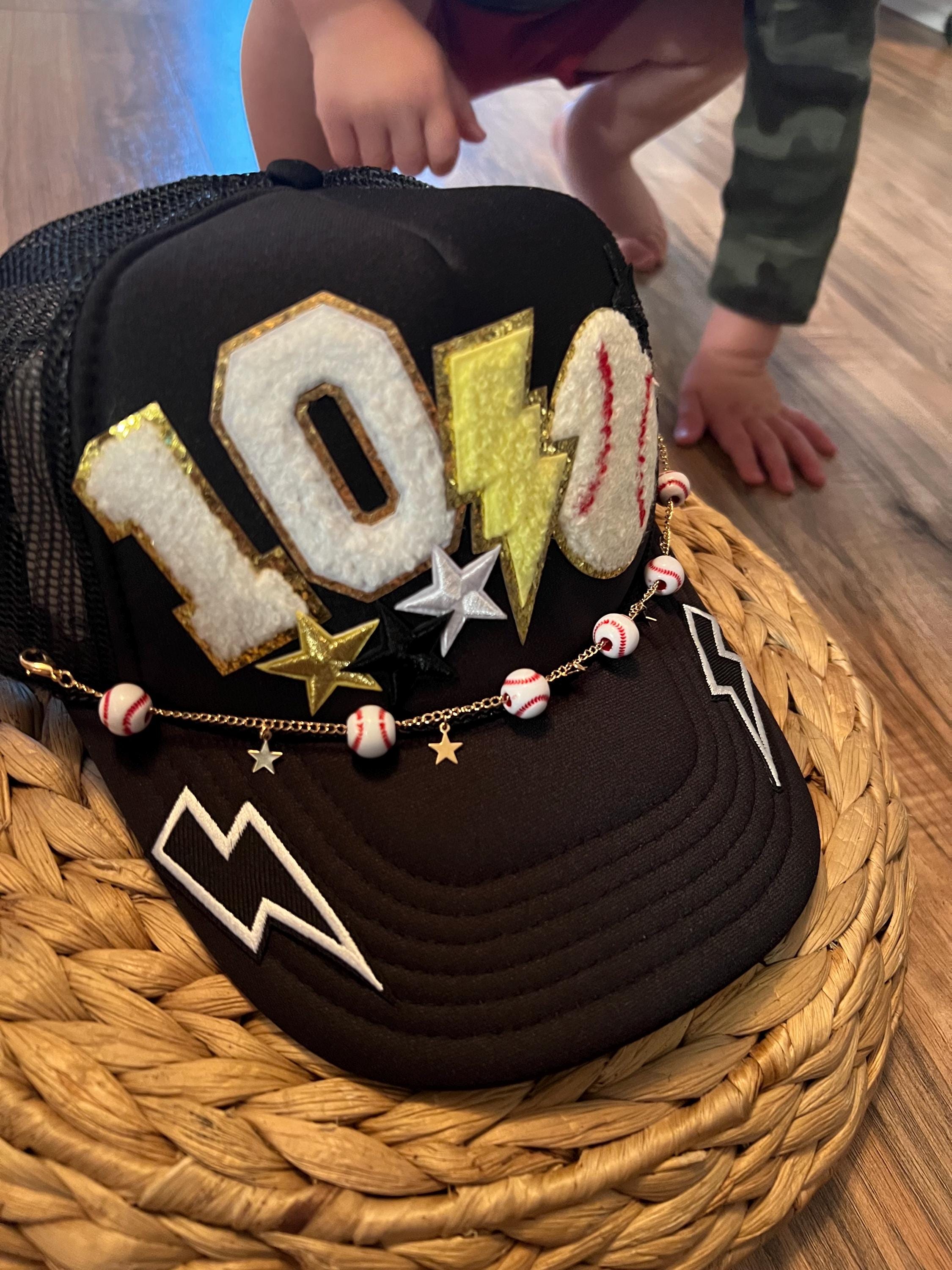 CUSTOM Sports Hat See Pics Custom Patch Hat, Mid Profile. Youth or ...