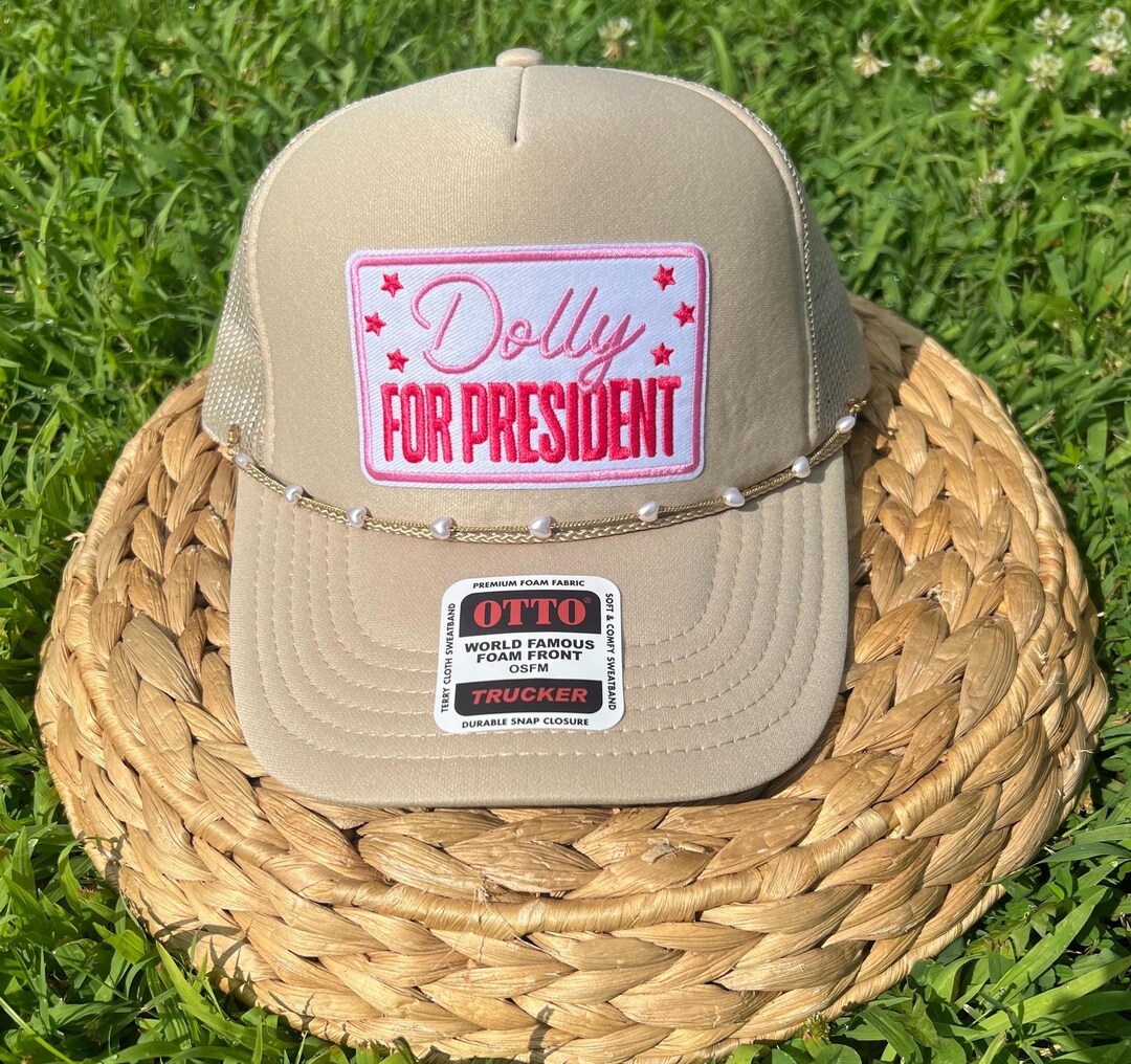 Dolly Trucker Hat. Dolly Parton. Custom Patch Hat, Mid Profile. Adult ...