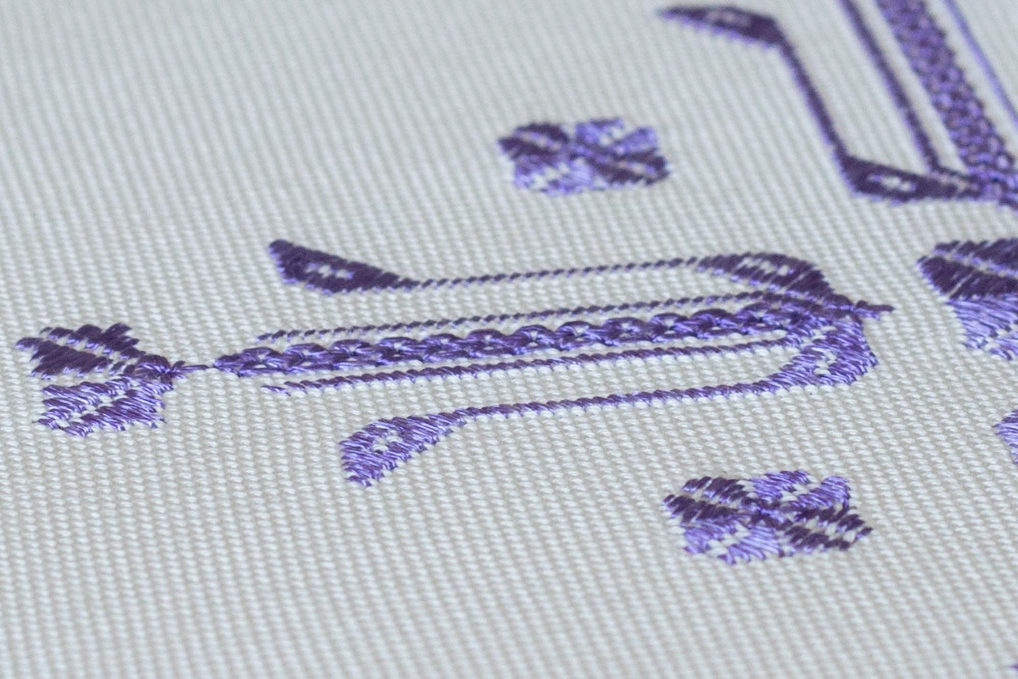 Hand Embroidery Greek Art | Mediterranean Folk Art | Lyre Revisited - Etsy