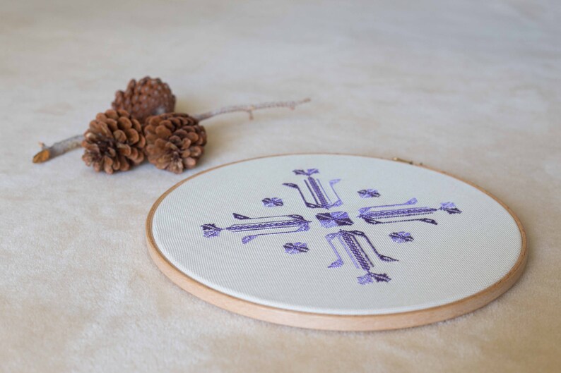 Hand Embroidery Greek Art | Mediterranean Folk Art | Lyre Revisited - Etsy