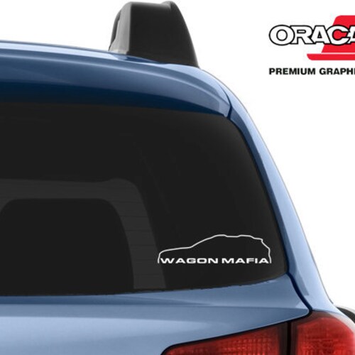 Wagon Mafia Station Wagon Car Decal Funny Car Decal - Etsy