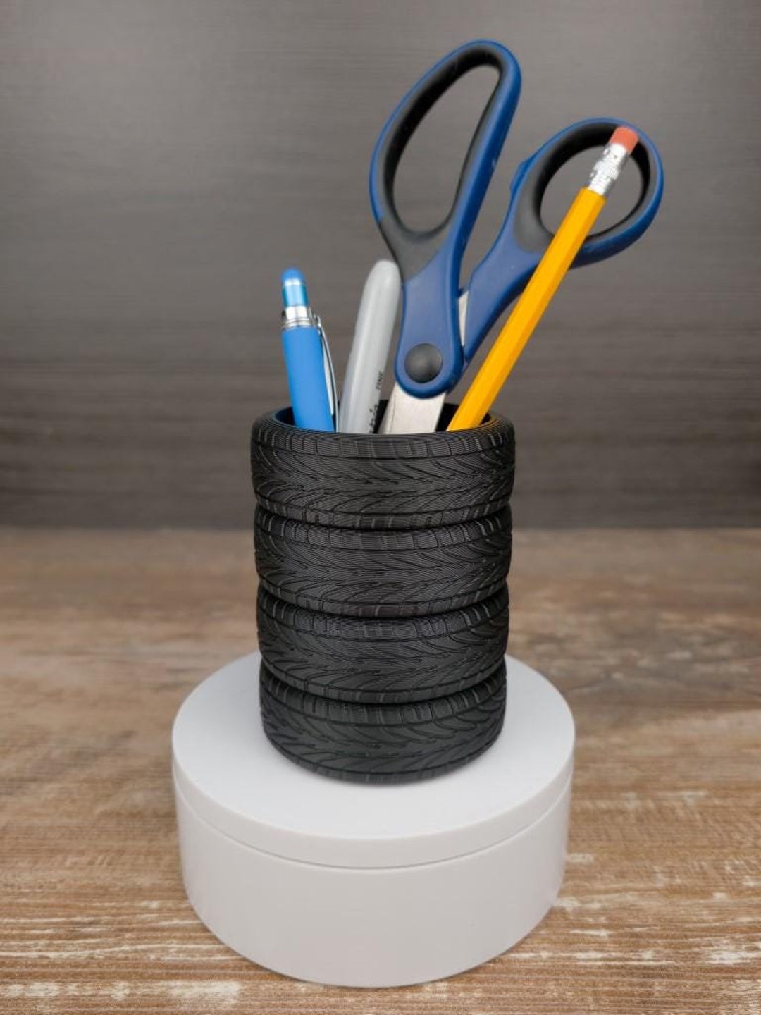 Stacked Tires Desk Organizer, for Mechanics, Garages, Body Shops, Car ...
