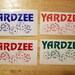 Personalized Yardzee Decal With Dice, Bucket Decal Choose Your Color ...