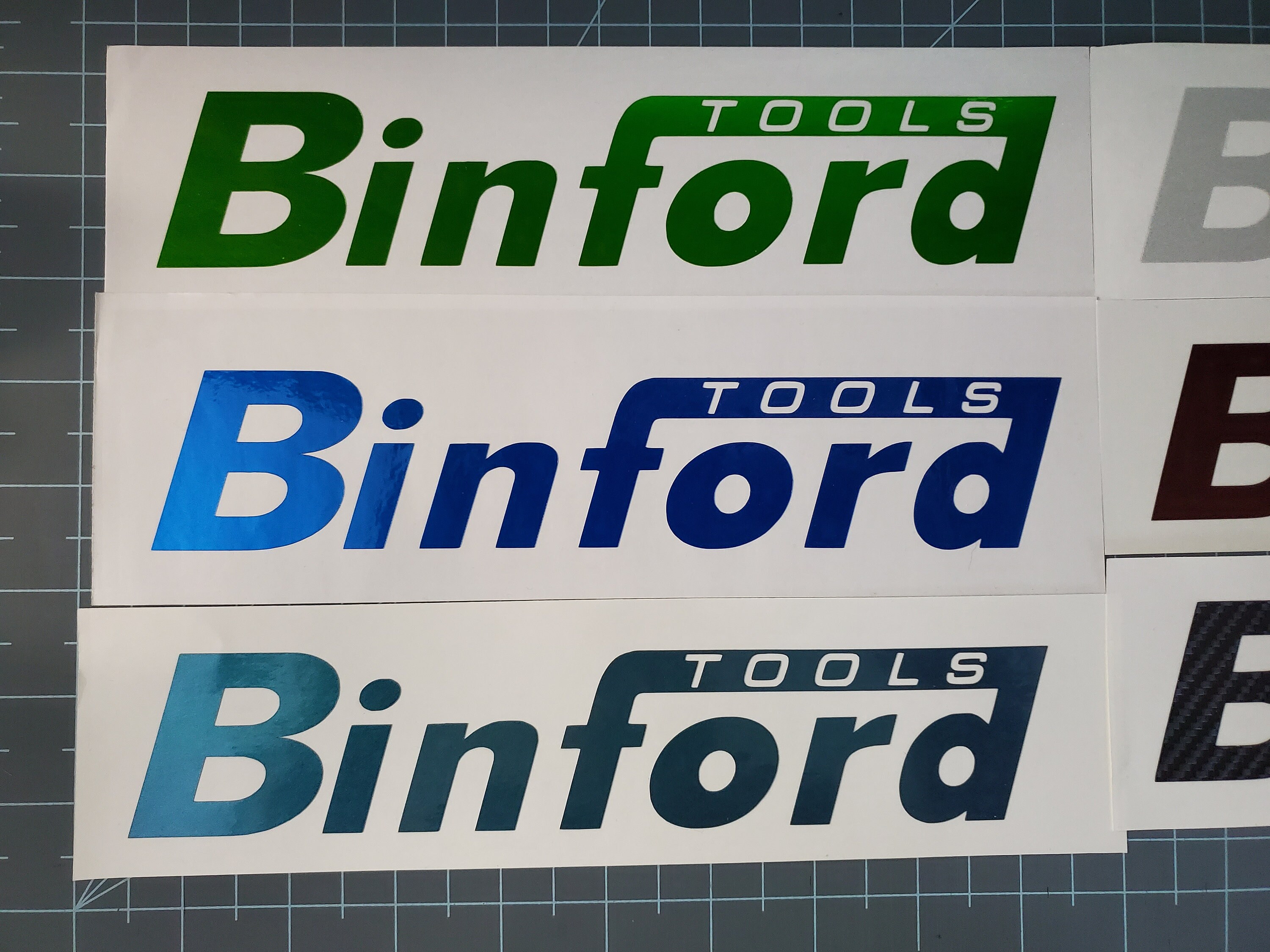 Binford Tools Toolbox Decal, Workbench Decal, Tool Decal, Home ...