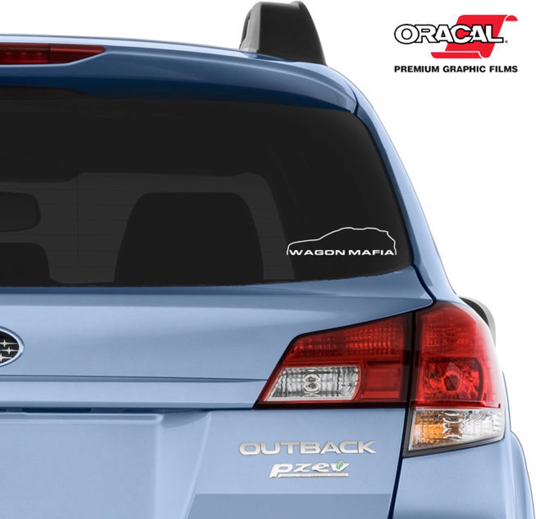 Wagon Mafia Station Wagon Car Decal, Funny Car Decal - Etsy