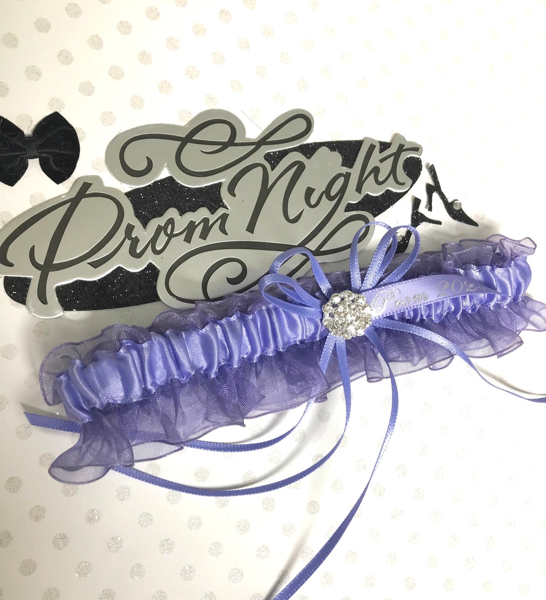 Periwinkle Prom Garter. Prom Garters. Garters. - Etsy