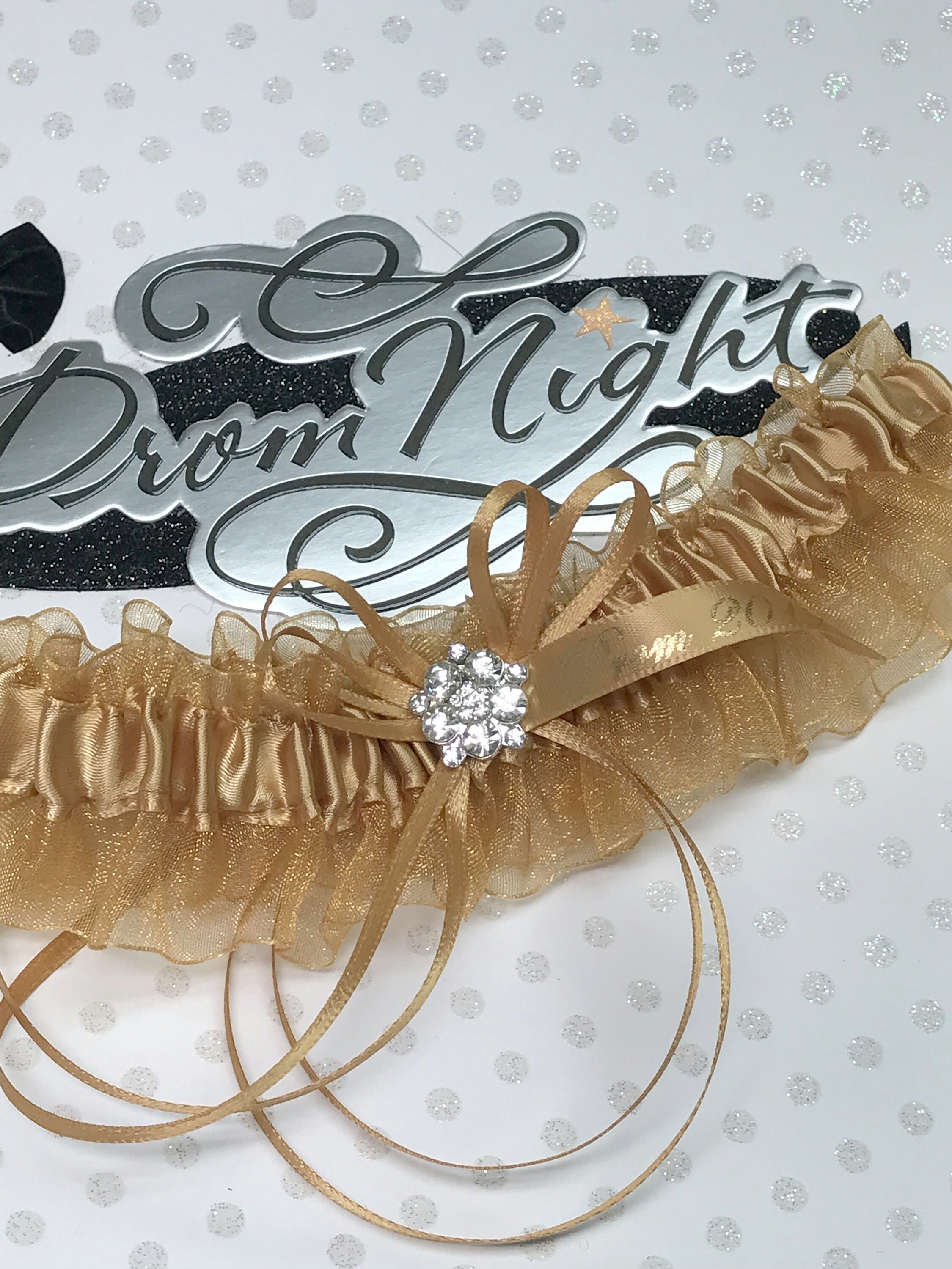 Champagne Prom Garter Custom Colors Prom Garter Prom Garters | Etsy