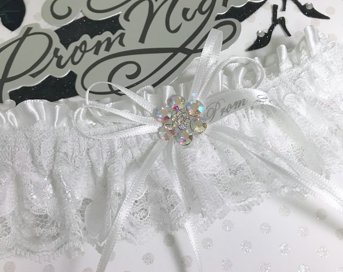 White Prom Garter. Prom Garters, Garters - Etsy