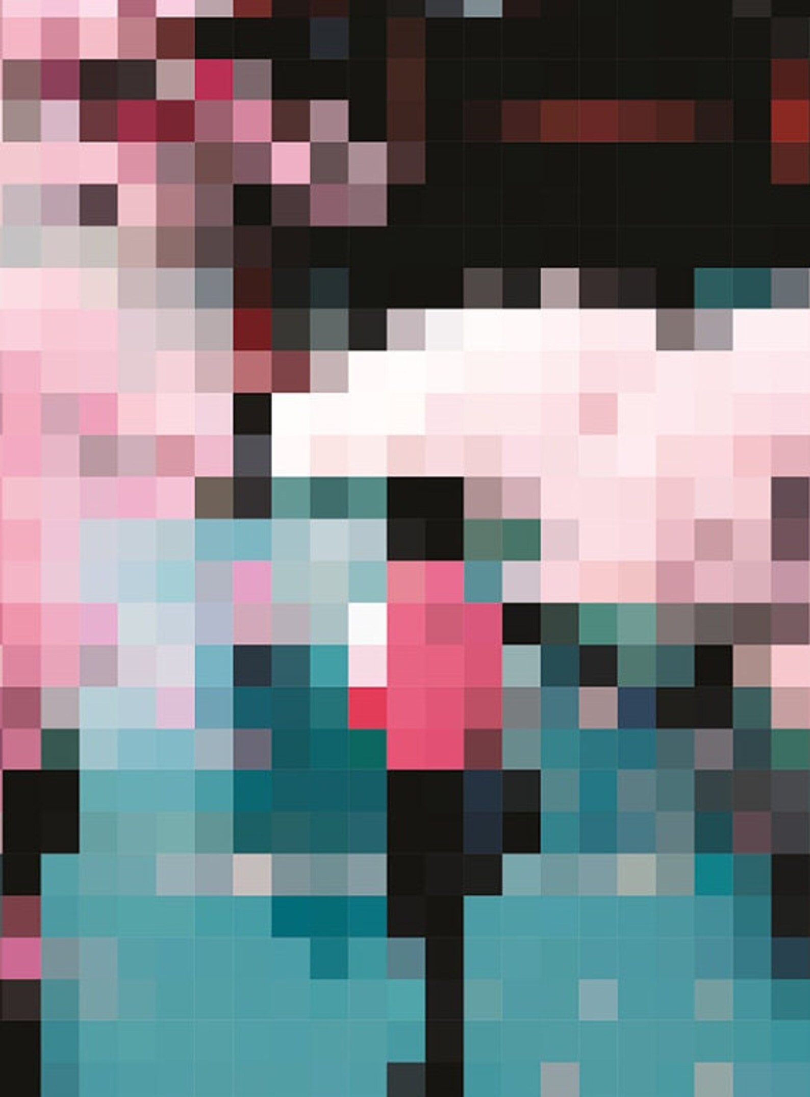 Japan Mount Fuji Pixel Art Poster, Wall Art, Home Decor, Digital Art ...