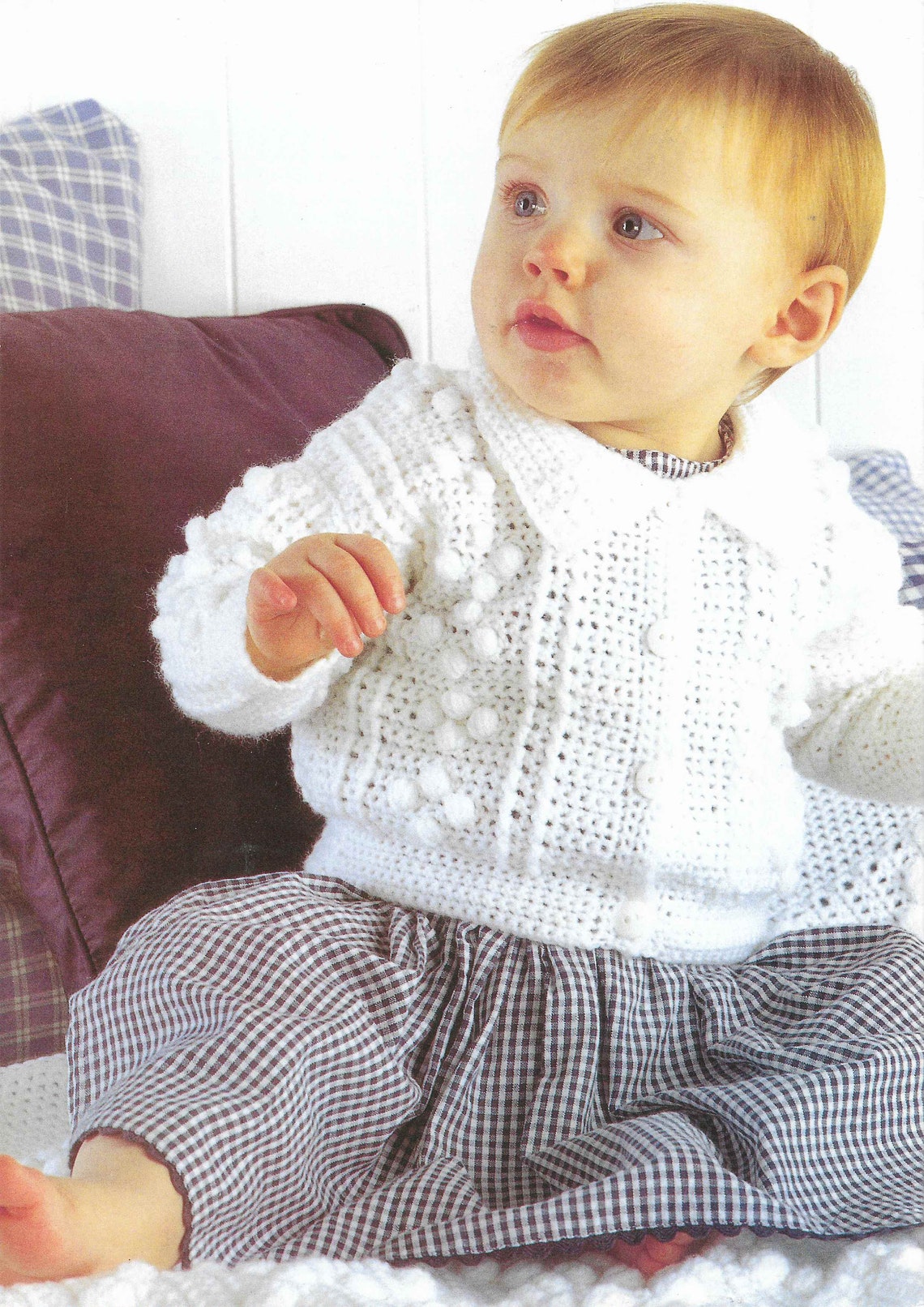 CROCHET PATTERN Baby Toddler 4 Ply DK Sweater Jumper Boot Hat | Etsy UK