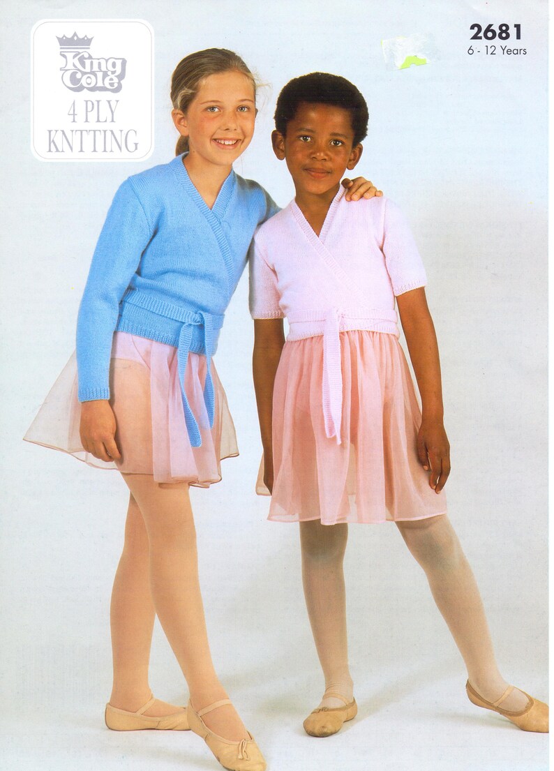 Ballet Knitting Pattern Bollero Cardigans Knitting Pattern PDF - Etsy UK