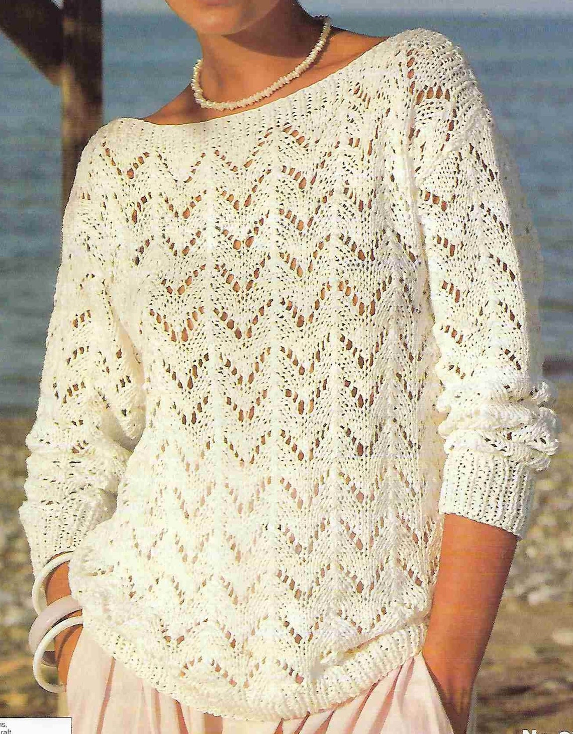 11 X Women Cotton Summer Sweater Knitting Pattern Ladies Short - Etsy UK
