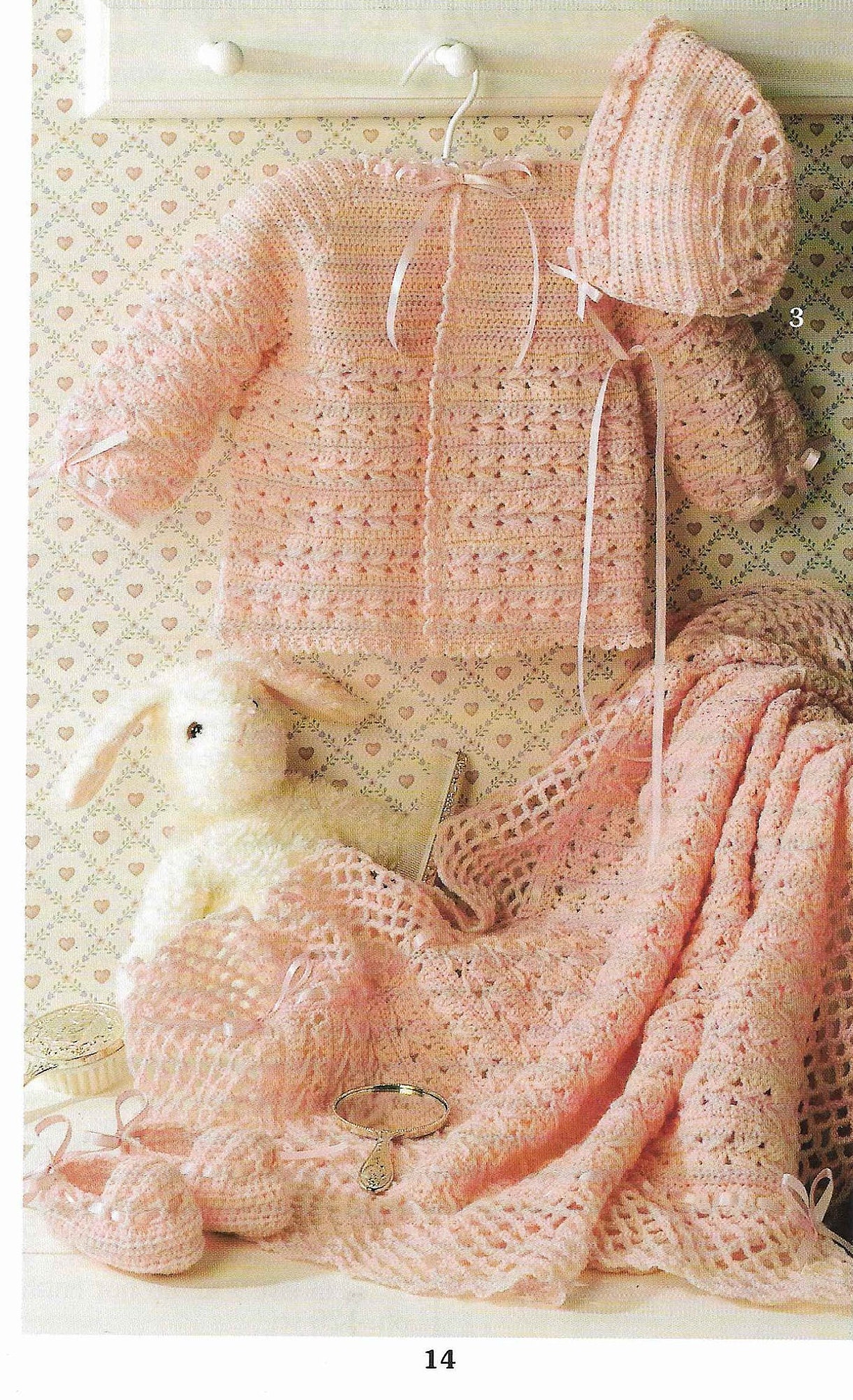 4 X Baby CROCHET PATTERN 4 PLY Crochet Shawl Cardigan Jacket - Etsy